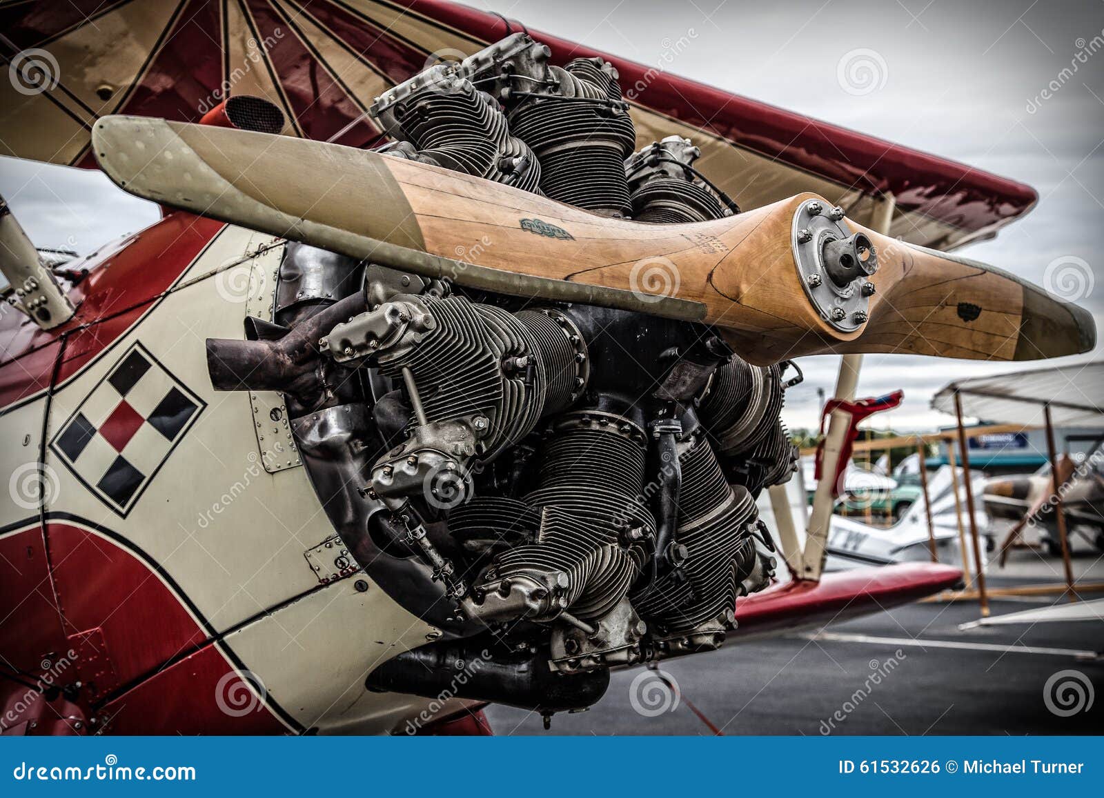Motor do biplano foto editorial. Imagem de feira, lutador - 61532626