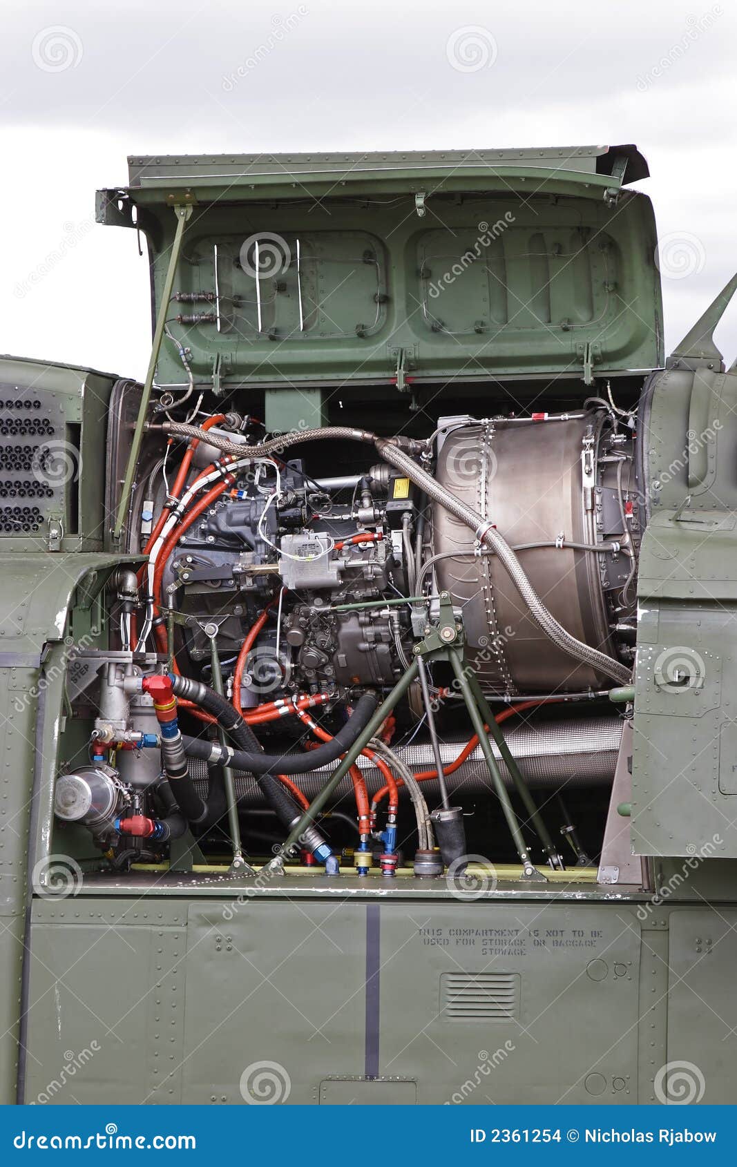 Motor do helicóptero foto de stock. Imagem de motor, jato - 2361254