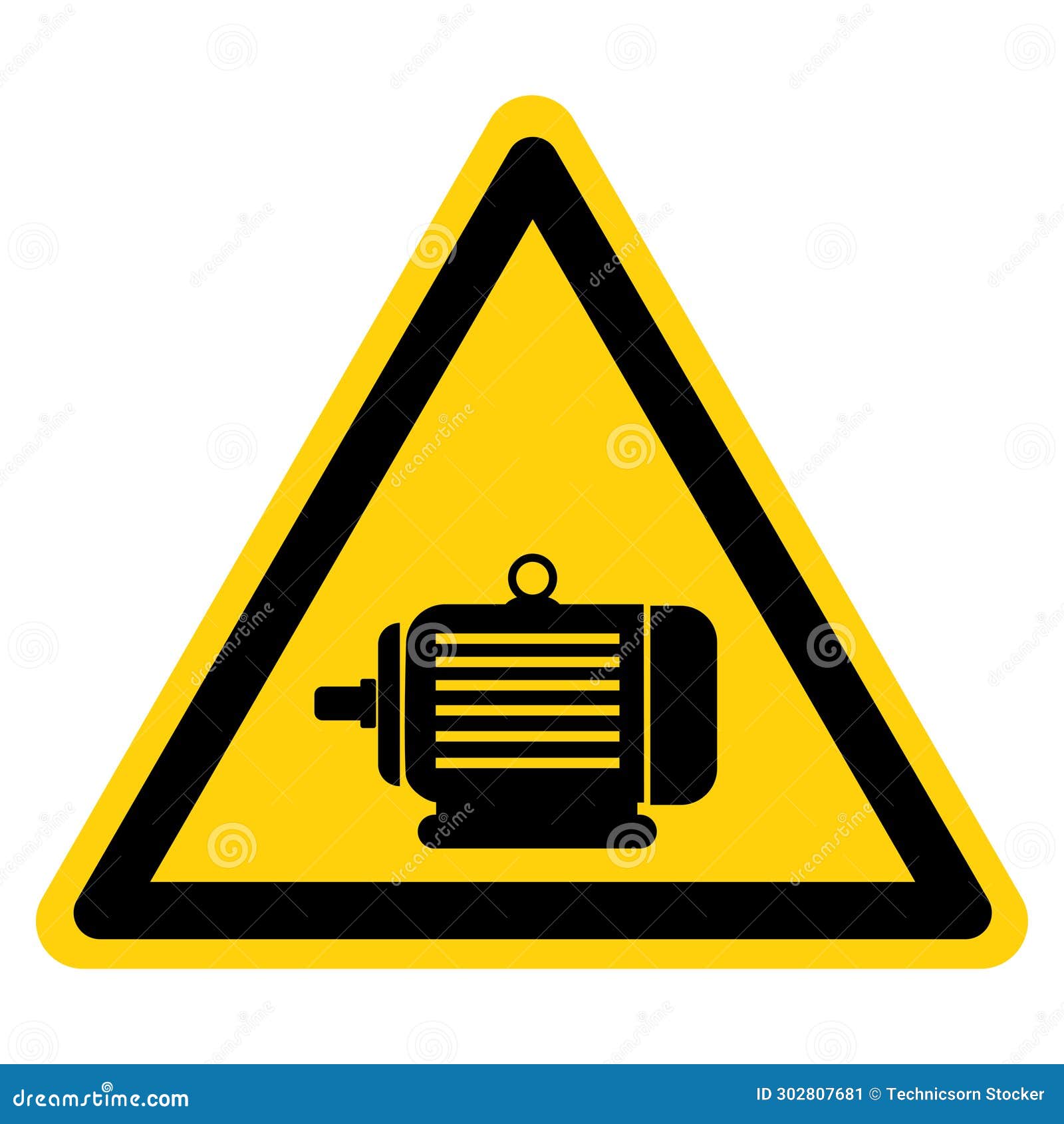 Motor Engine Symbol Sign, Vector Illustration, Isolate on White ...