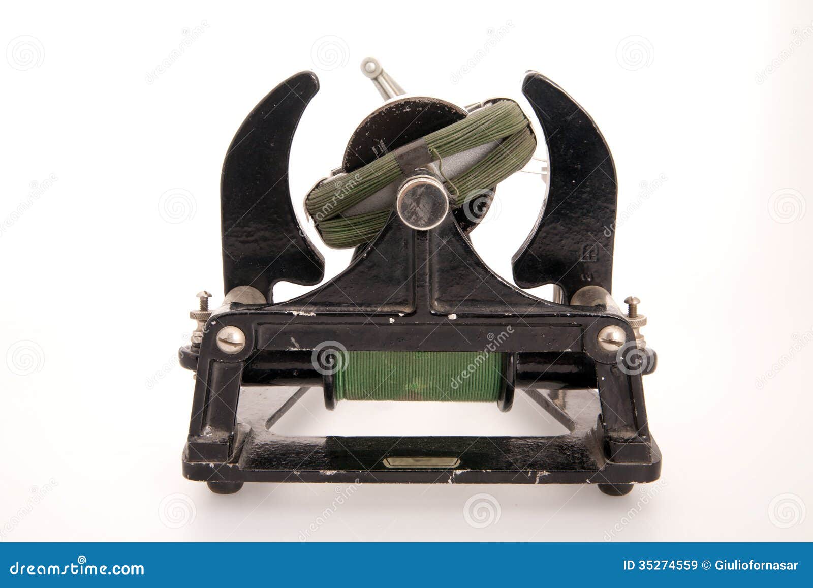 Motor Generator AC DC Electromagnetic Stock Image - Image of direct ...