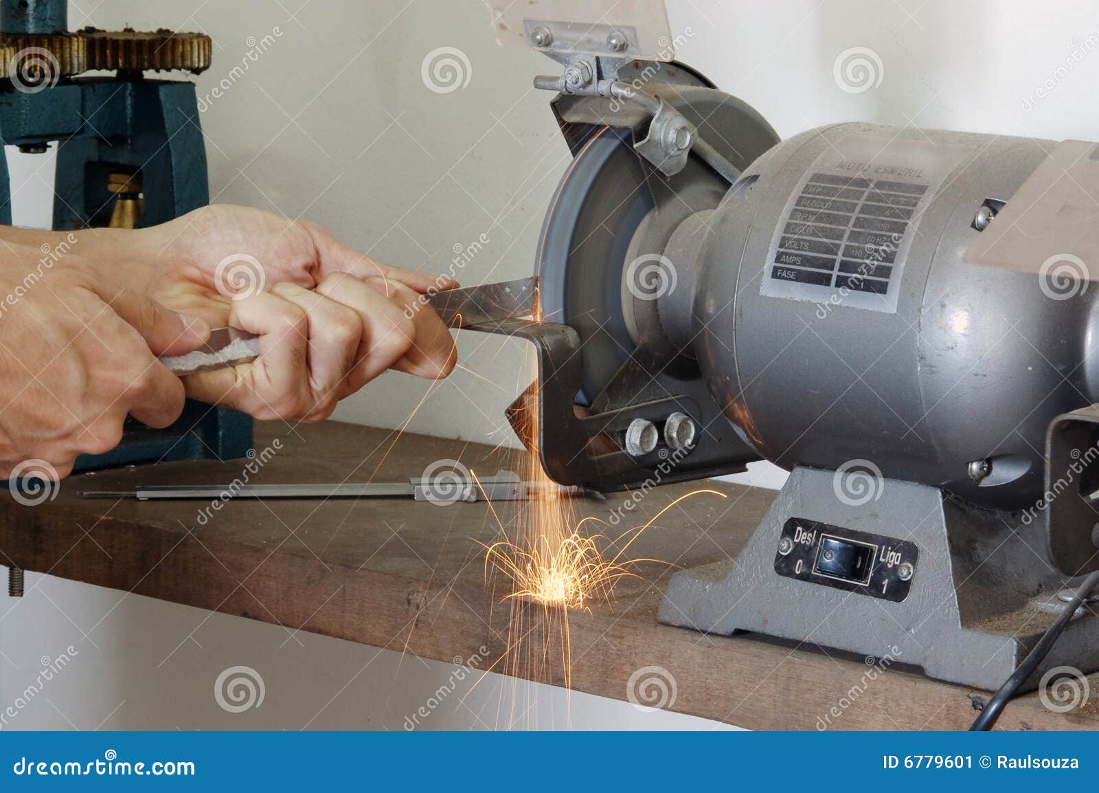 Motor Grinder stock image. Image of industrial, manufacture - 6779601