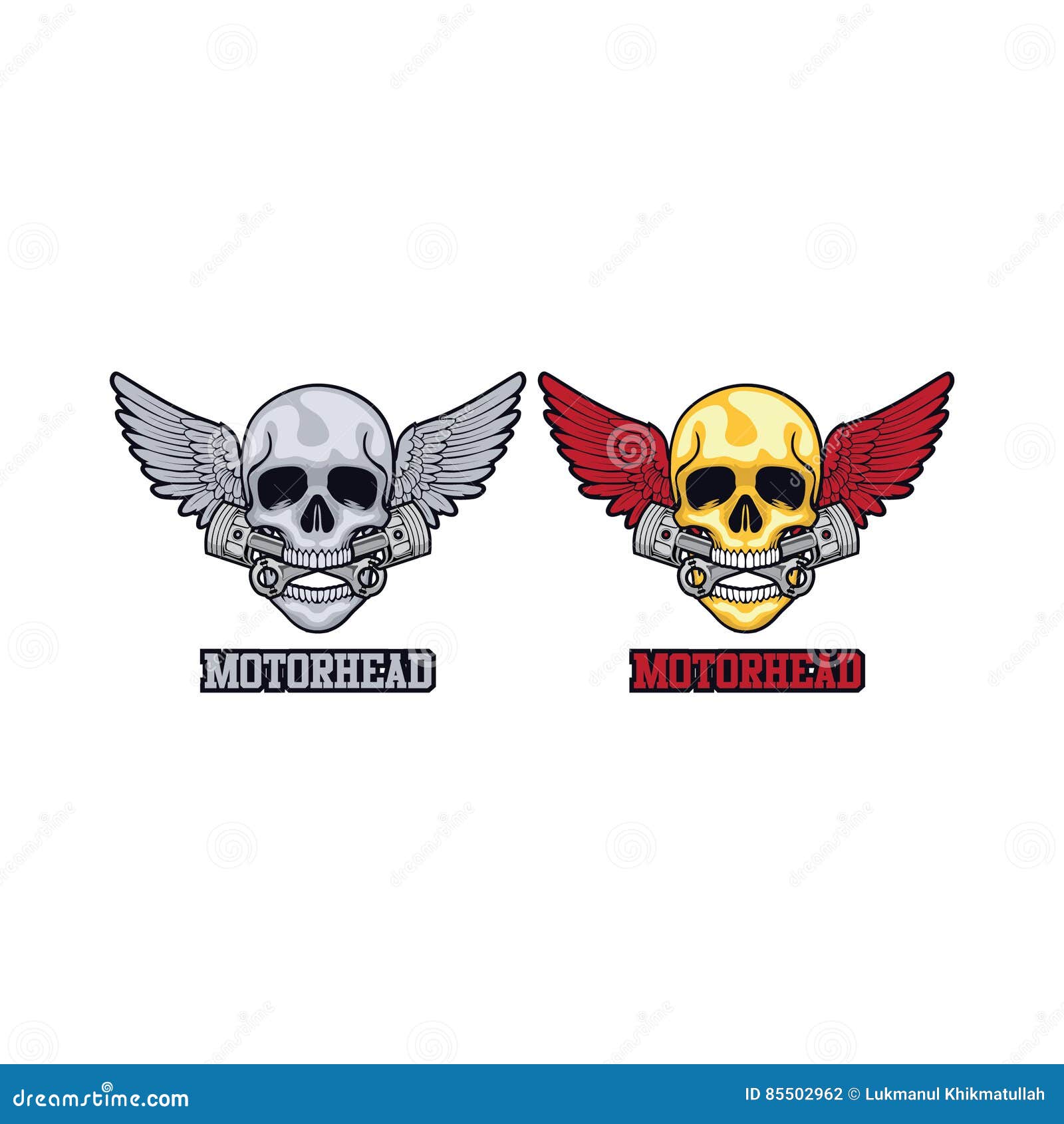 Motor head logo stock vector. Illustration of emblem - 85502962