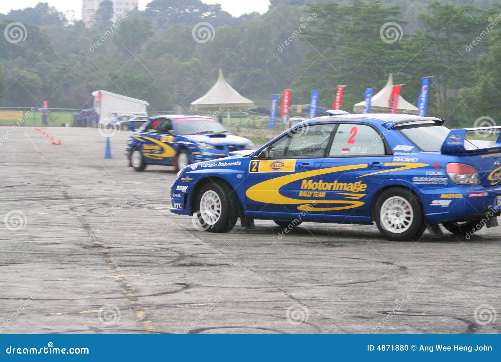 Motor Image Rally Team Showcase at Turf City Editorial Image - Image of ...