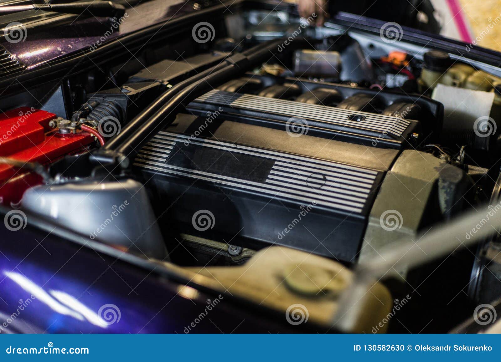 Motor Moderno Legendario Del Deporte Foto de archivo - Imagen de bloque ...