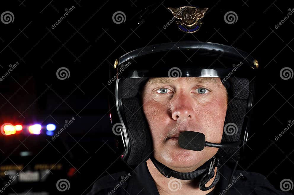 Motor officer stock image. Image of career, officer, safety - 20983279