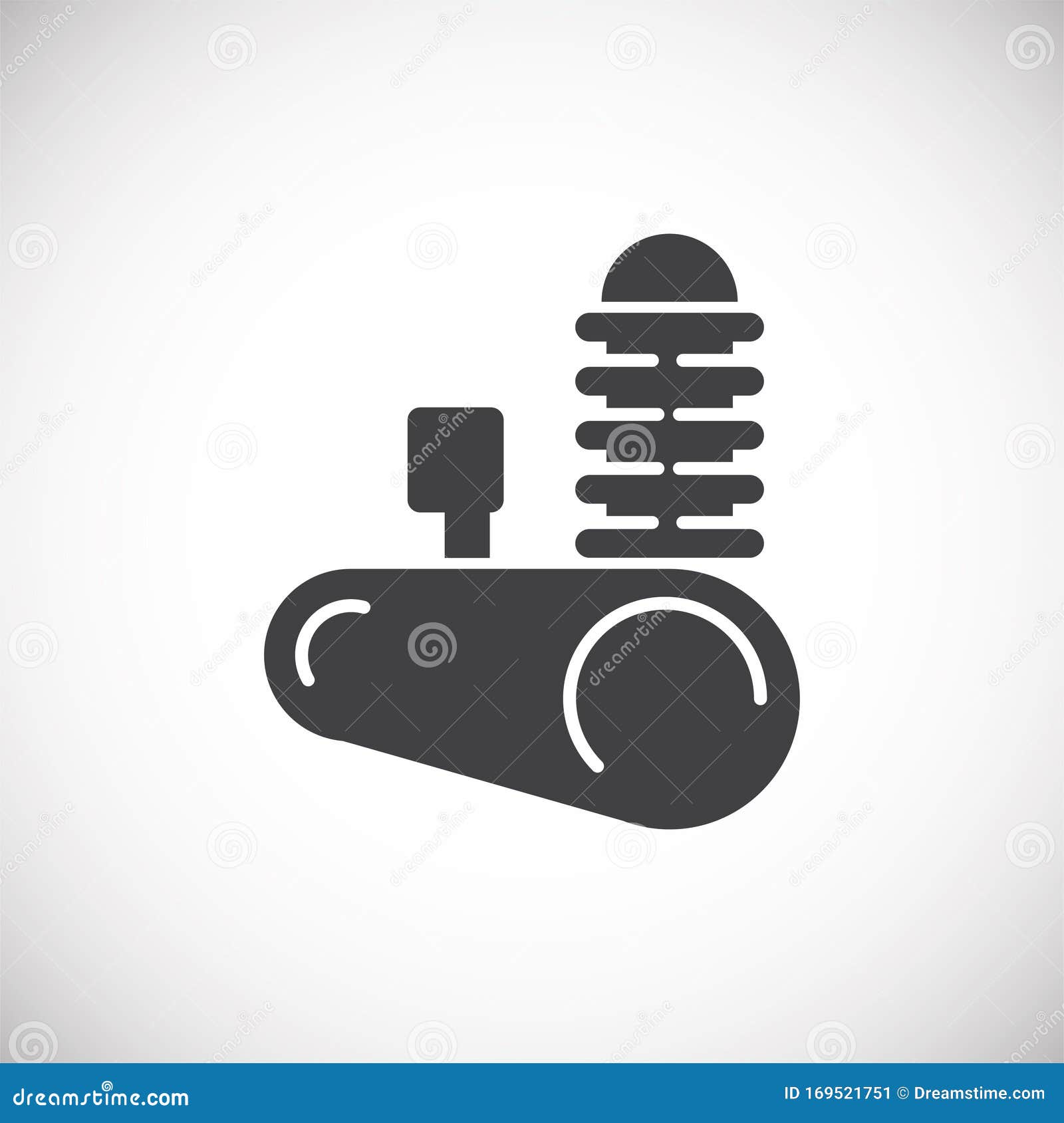 Motor Related Icon on Background for Graphic and Web Design. Creative ...