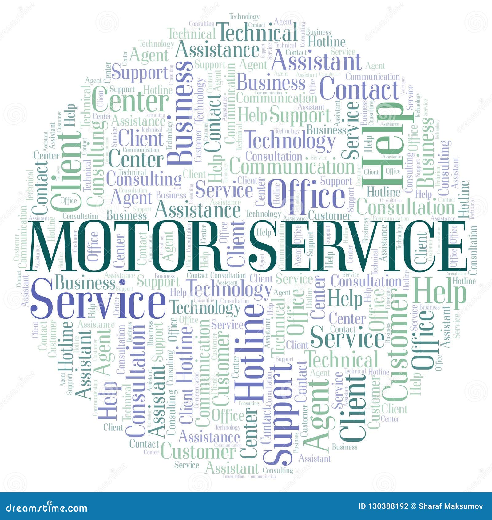 Motor Service Vector Logo | CartoonDealer.com #112233500