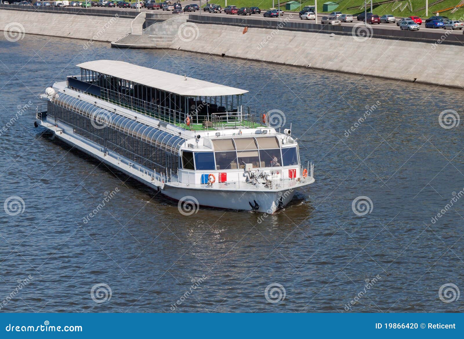 Motor-ship stock photo. Image of reflection, travel, transportation ...