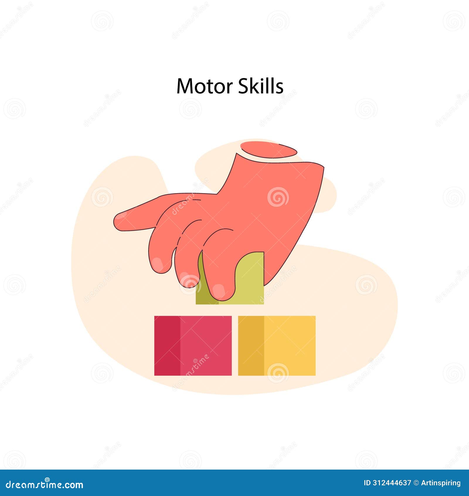 Motor Skills Concept. Flat Vector Illustration | CartoonDealer.com ...