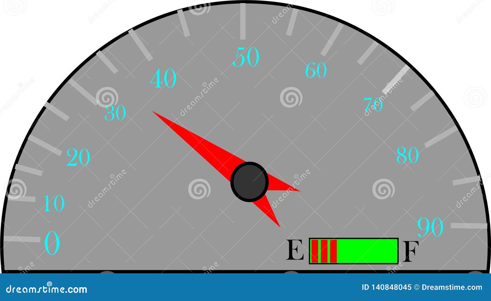 Motor speed on the engine stock vector. Illustration of covers - 140848045