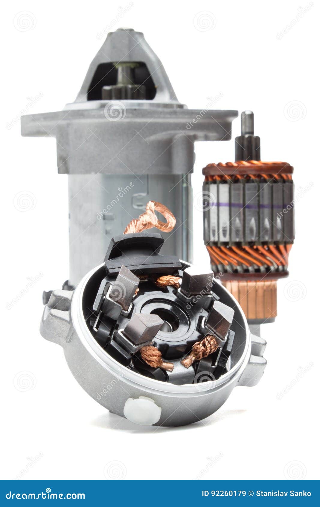 Motor Starter Rotor Windings Brushes Starter Stock Photos - Free ...