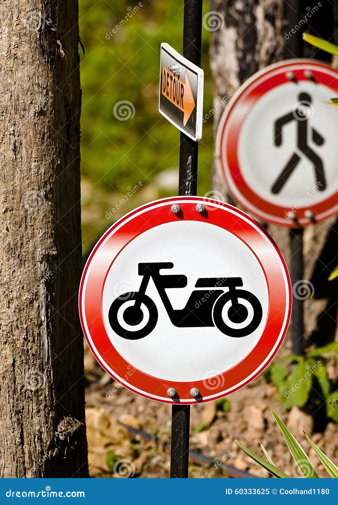 Motor traffic sign stock image. Image of nature, danger - 60333625