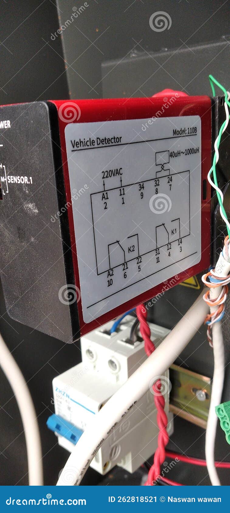 Motor Vehicle Detection Devices Stock Image - Image of detection, loop ...