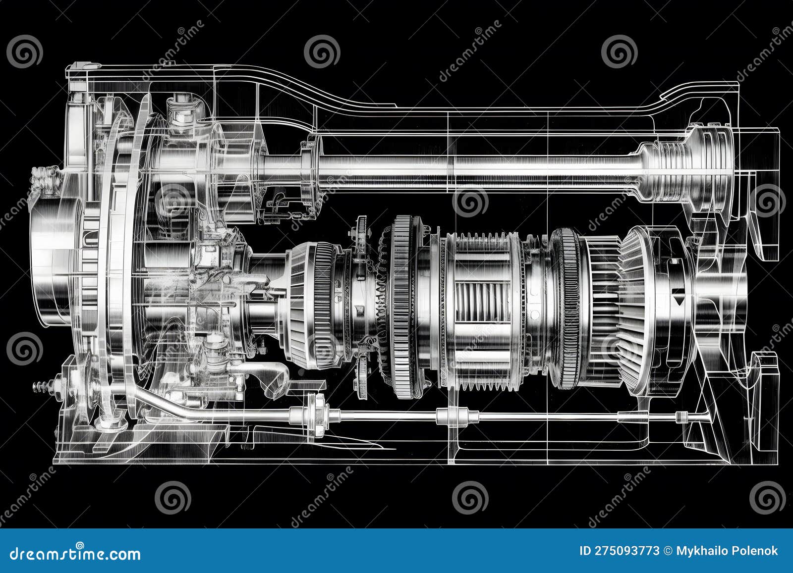 Motor Visualization Digital. Neural Network AI Generated Stock ... Motor Visualization Digital. Neural Network AI Generated Stock ...