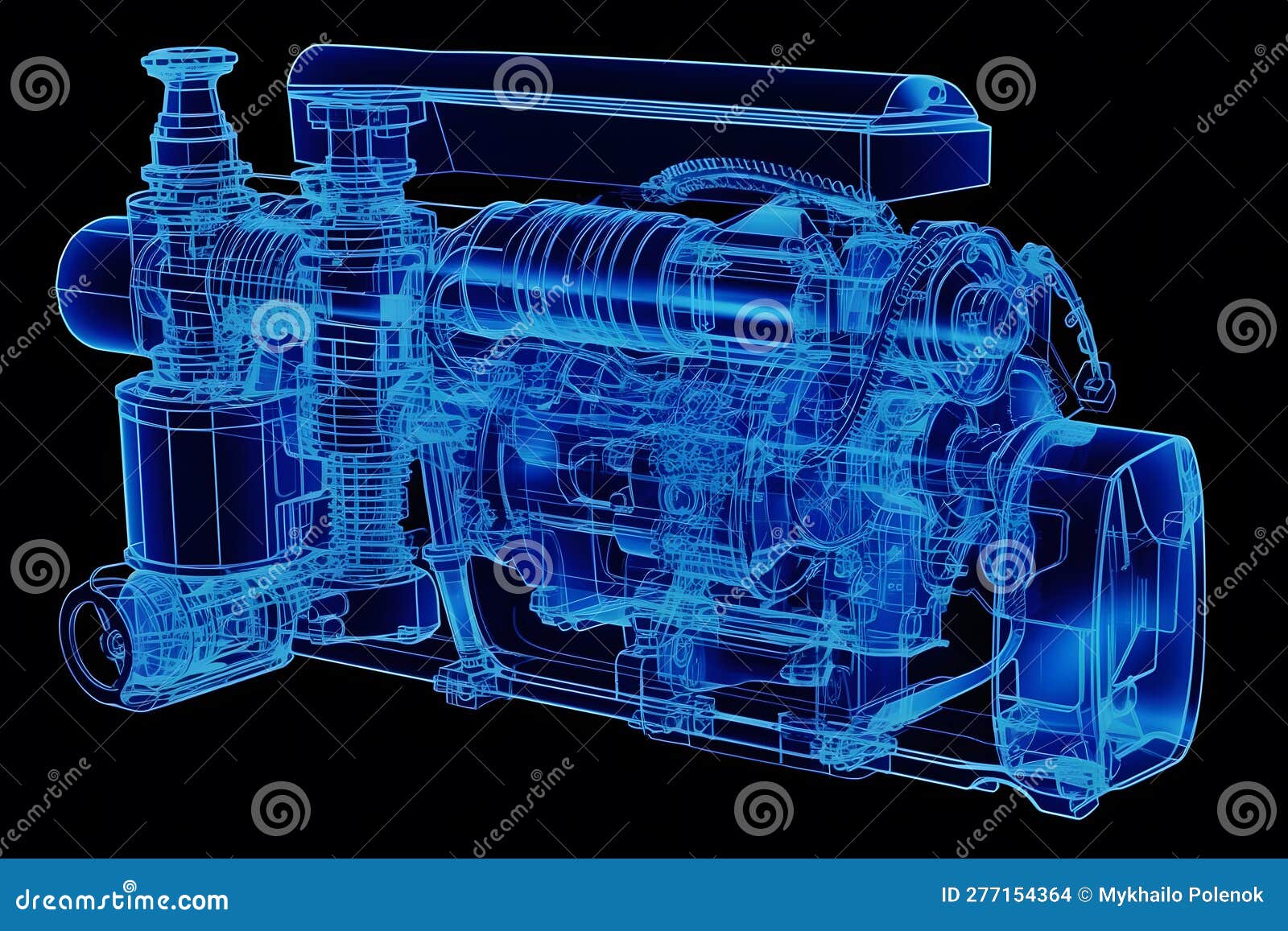 Motor Visualization Digital. Neural Network AI Generated Stock Photo ... Motor Visualization Digital. Neural Network AI Generated Stock Photo ...