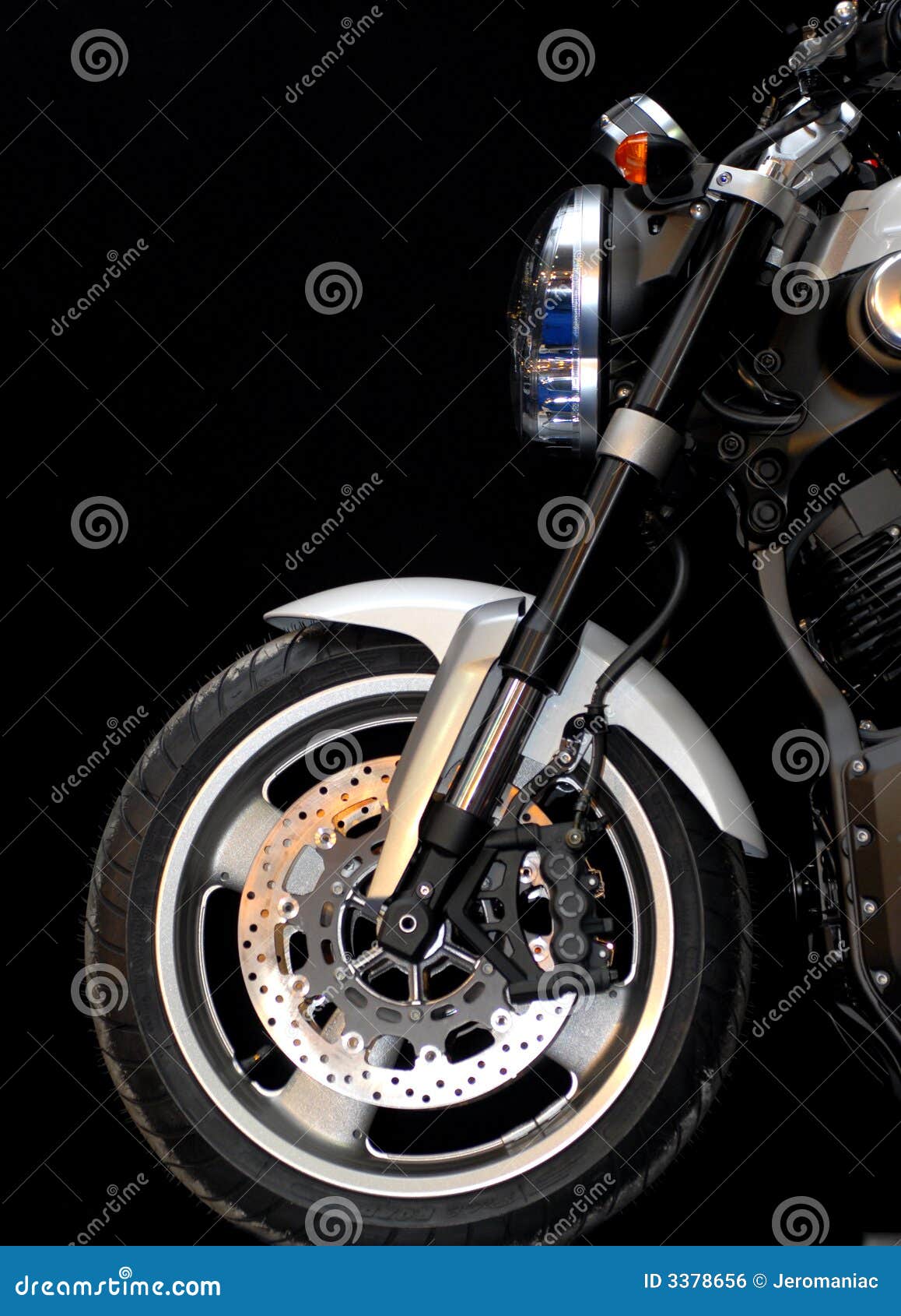 Motorbike stock photo. Image of cruiser, road, industry - 3378656