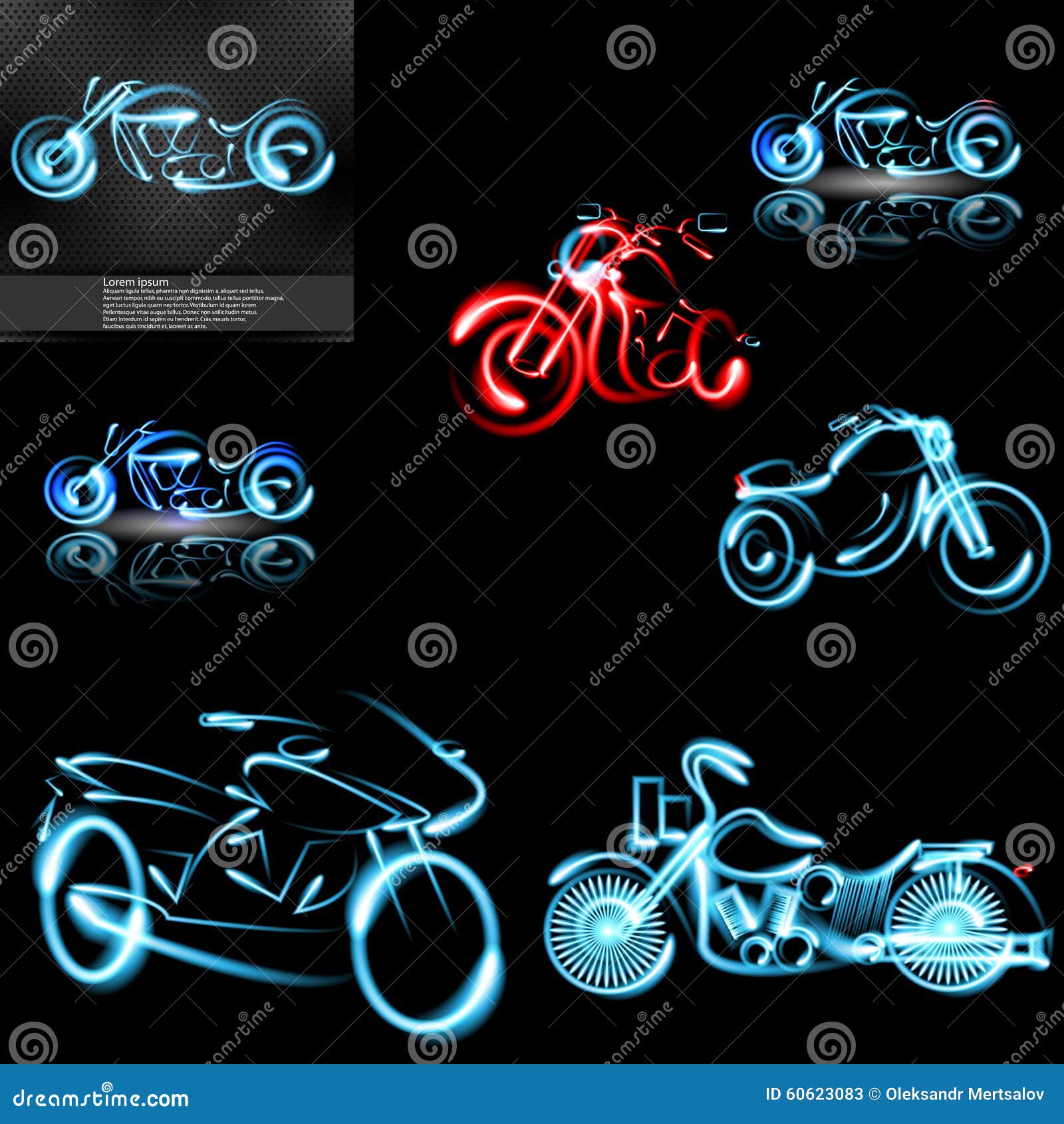 Motorbike Background Abstract Illustration Icon Stock Vector ...