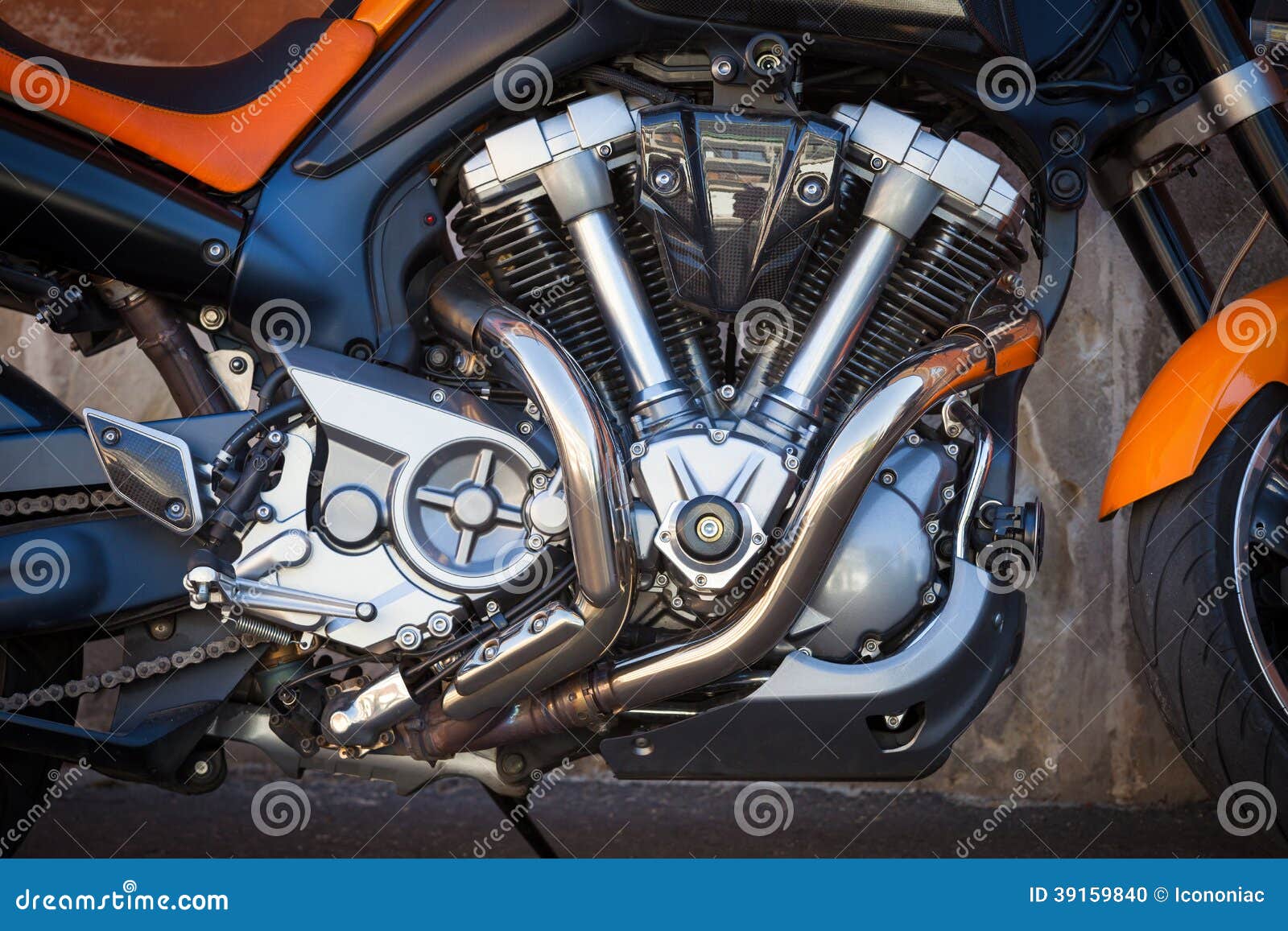 Motorbike engine stock photo. Image of pipe, race, motorcycles - 39159840