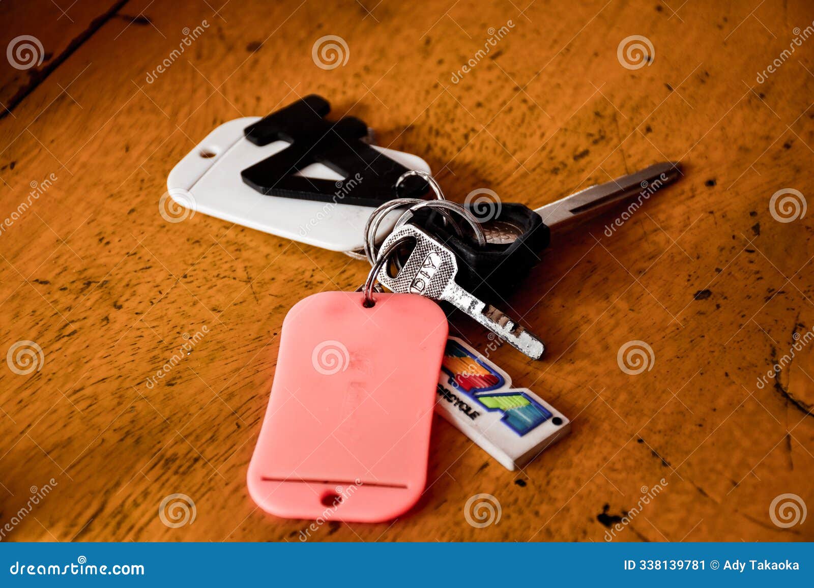 Motorbike Keys on the Table Stock Image - Image of keys, number: 338139781
