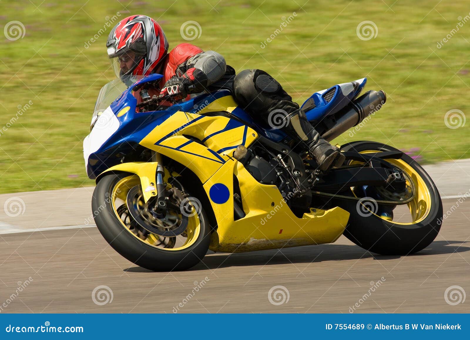 Motorbike racing. stock image. Image of motion, movement - 7554689