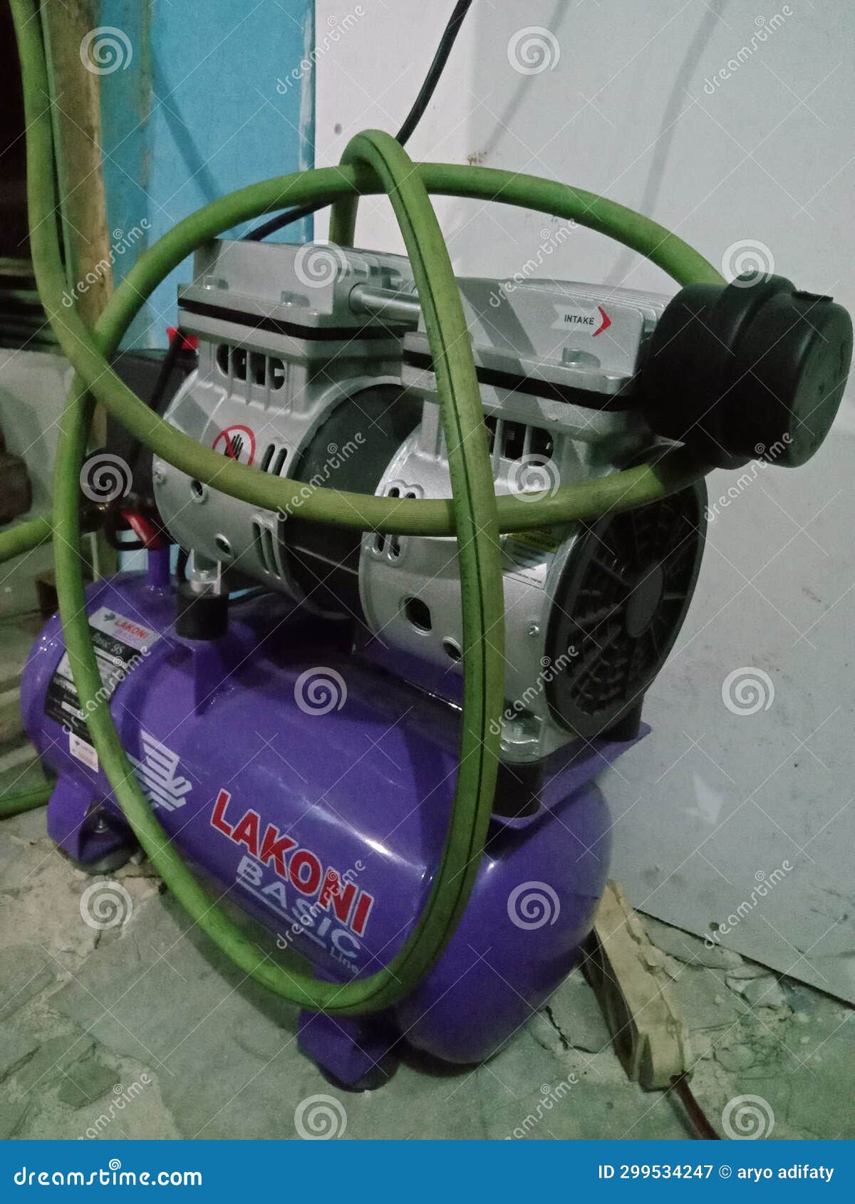 Motorbike Tire Pump Machines and Others Editorial Photography - Image ...