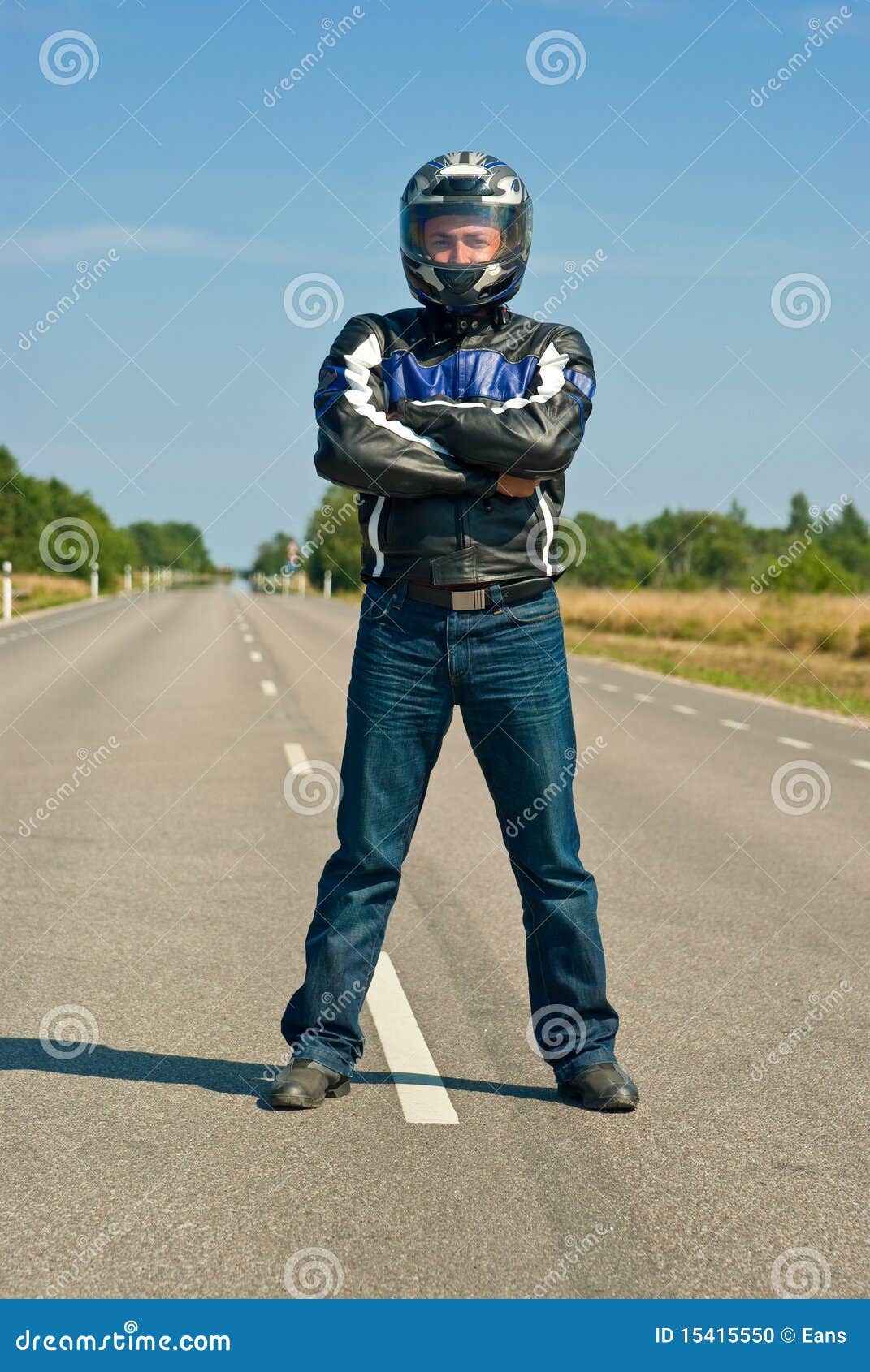 Motorbiker stock photo. Image of jacket, race, extreme - 15415550