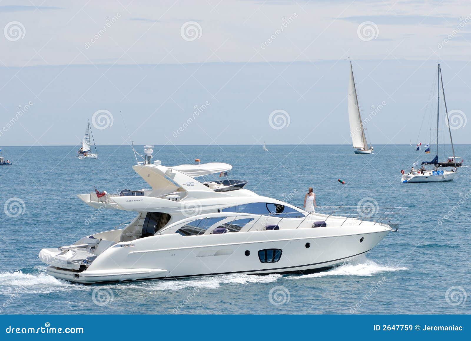 Motorboat stock image. Image of coast, ship, motorboat - 2647759