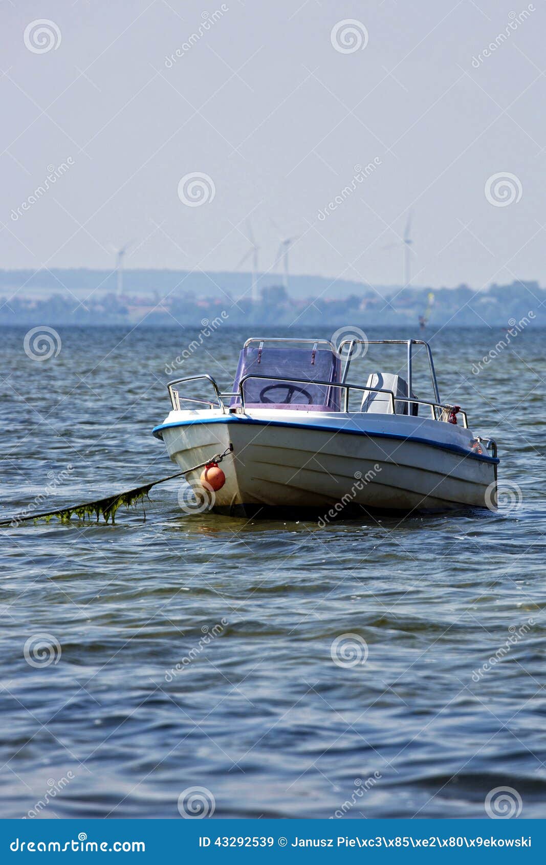 Motorboat in the sea stock image. Image of leisure, nature - 43292539