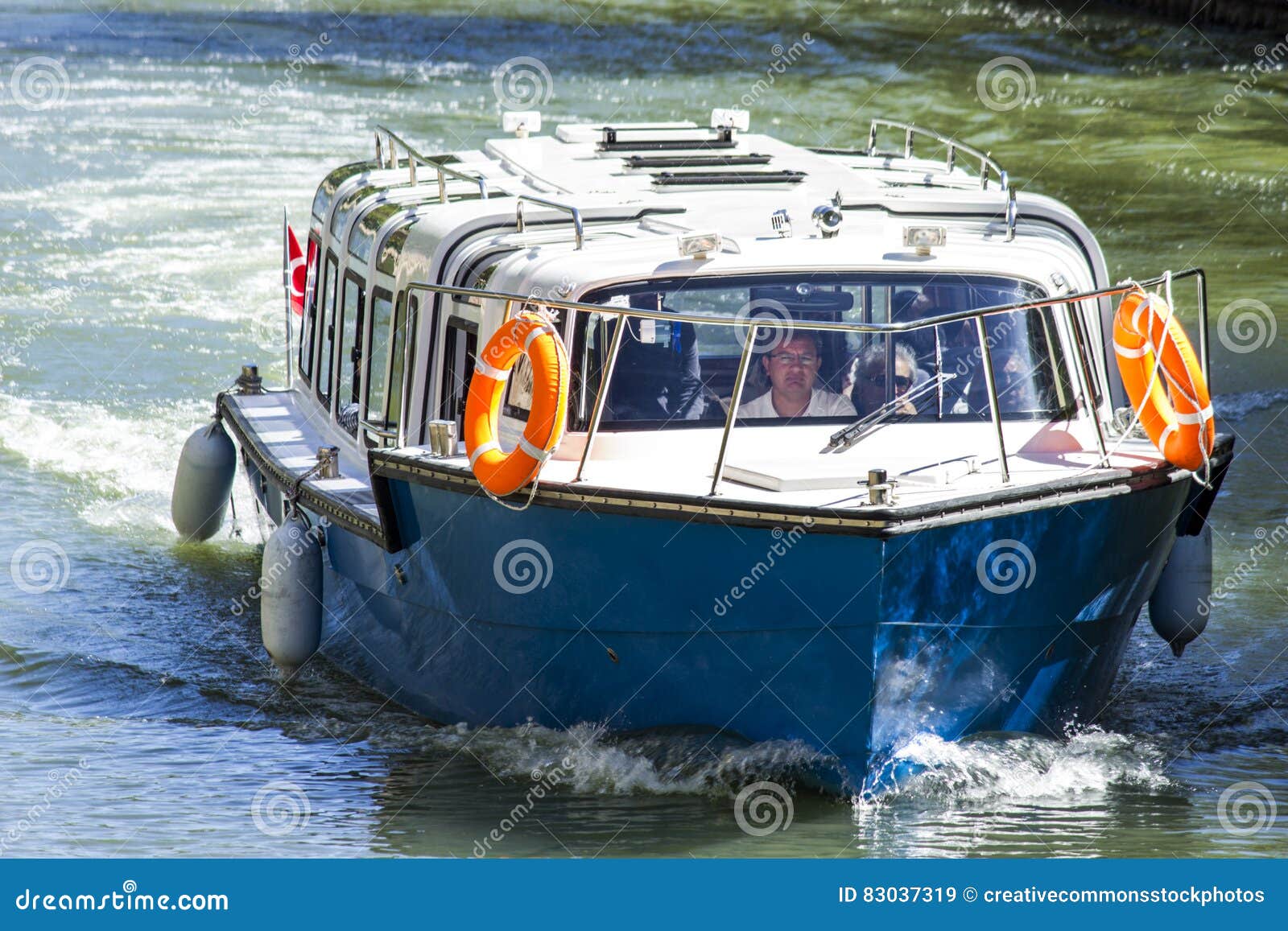 Motorboat On Water Surface Picture. Image: 83037319