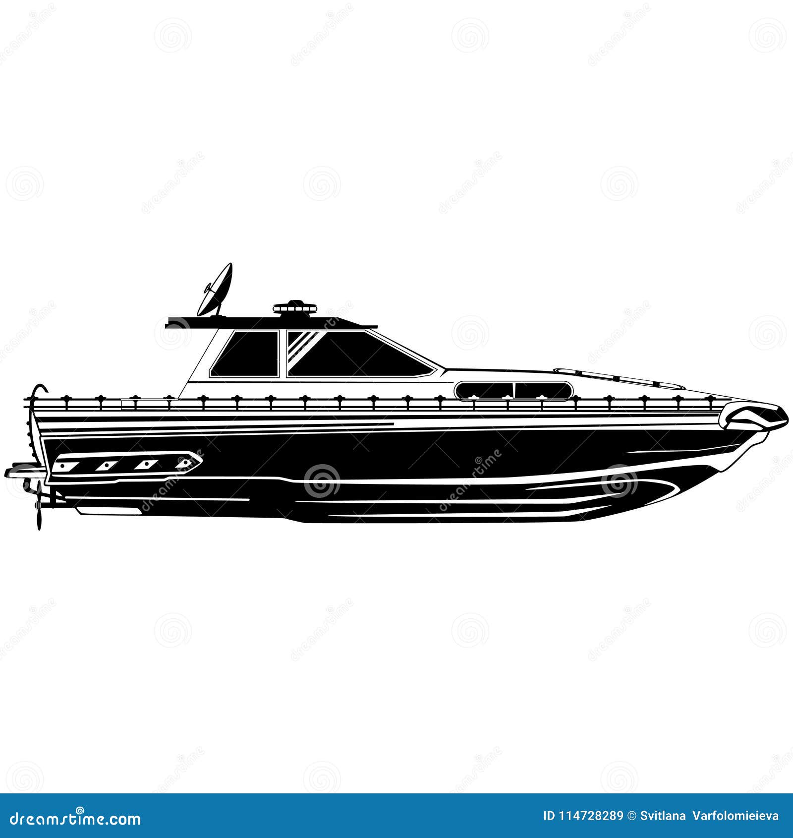 Motorboot Stock Illustrationen, Vektors, & Klipart – (1,503 Stock ...