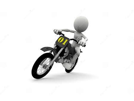 Motorcycle stock illustration. Illustration of puppet - 11398976