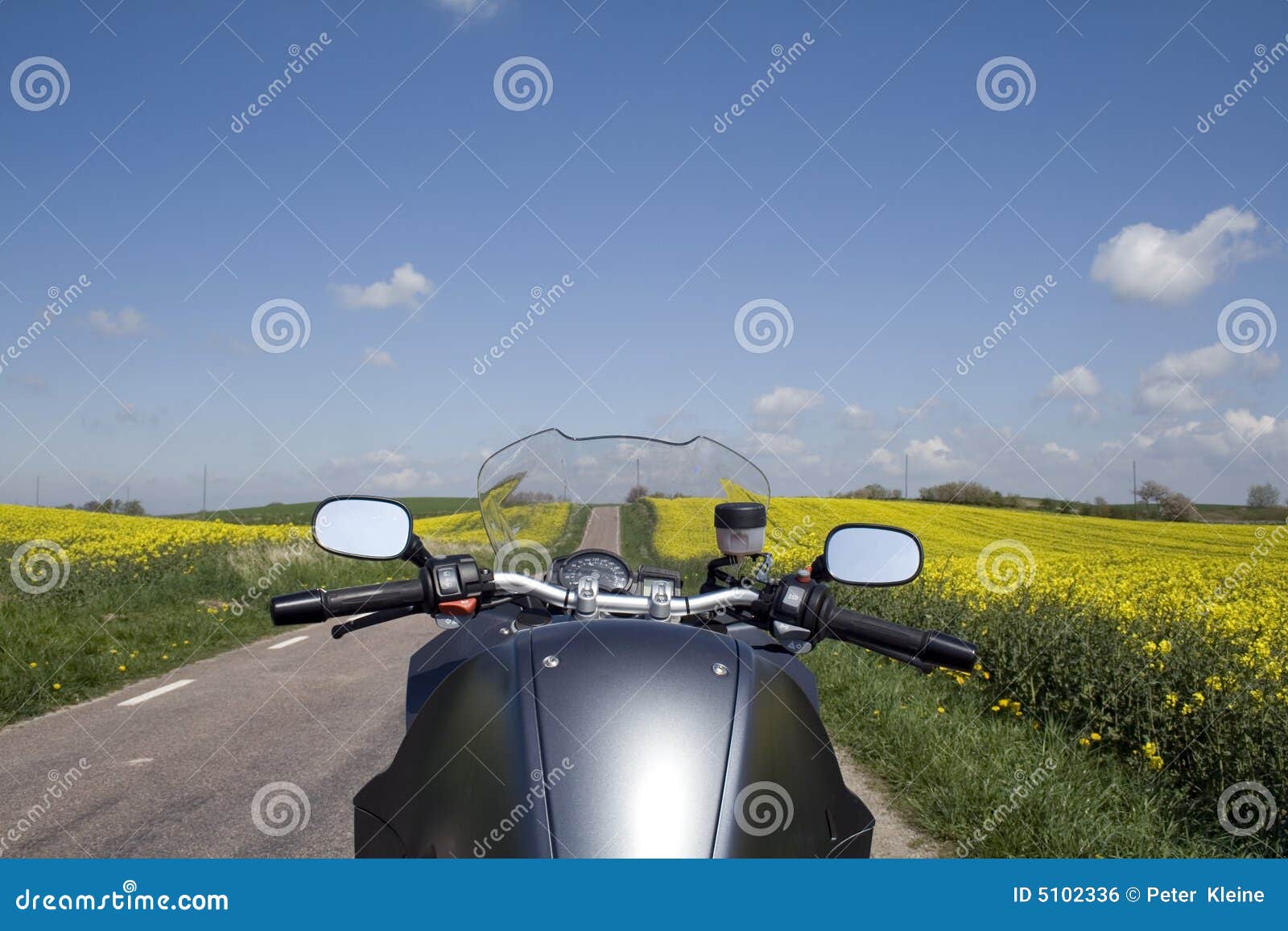 Motorcycle stock photo. Image of spring, mirror, clouds - 5102336