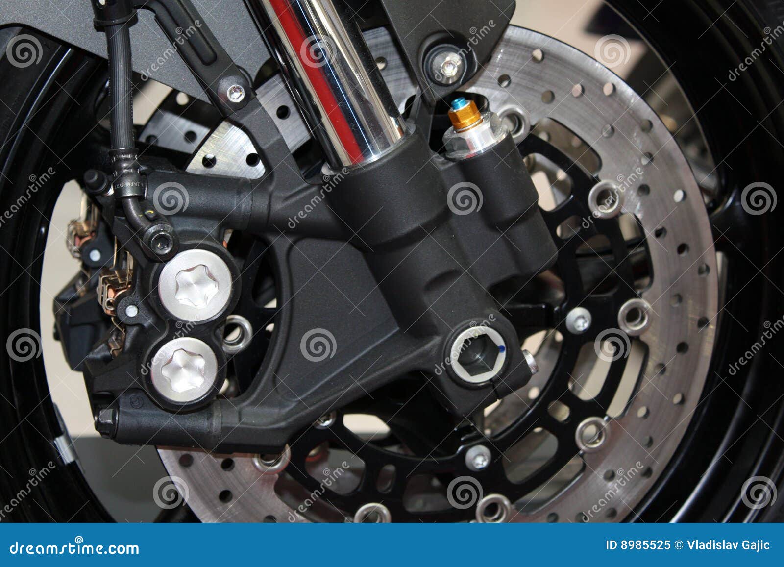 Motorcycle stock image. Image of disk, engine, cycle, detail - 8985525