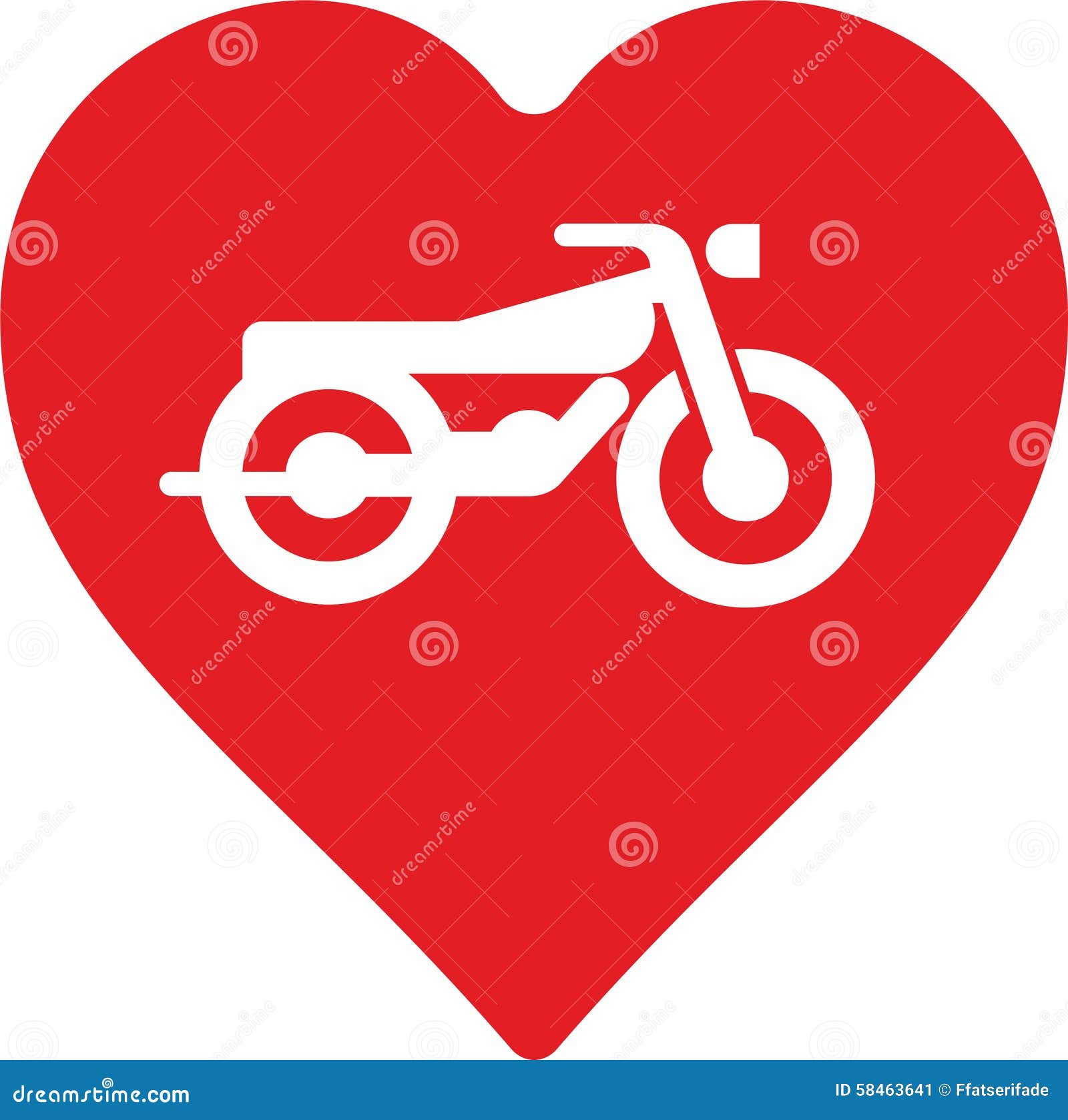 Motorcycle stock illustration. Illustration of metaphor - 58463641