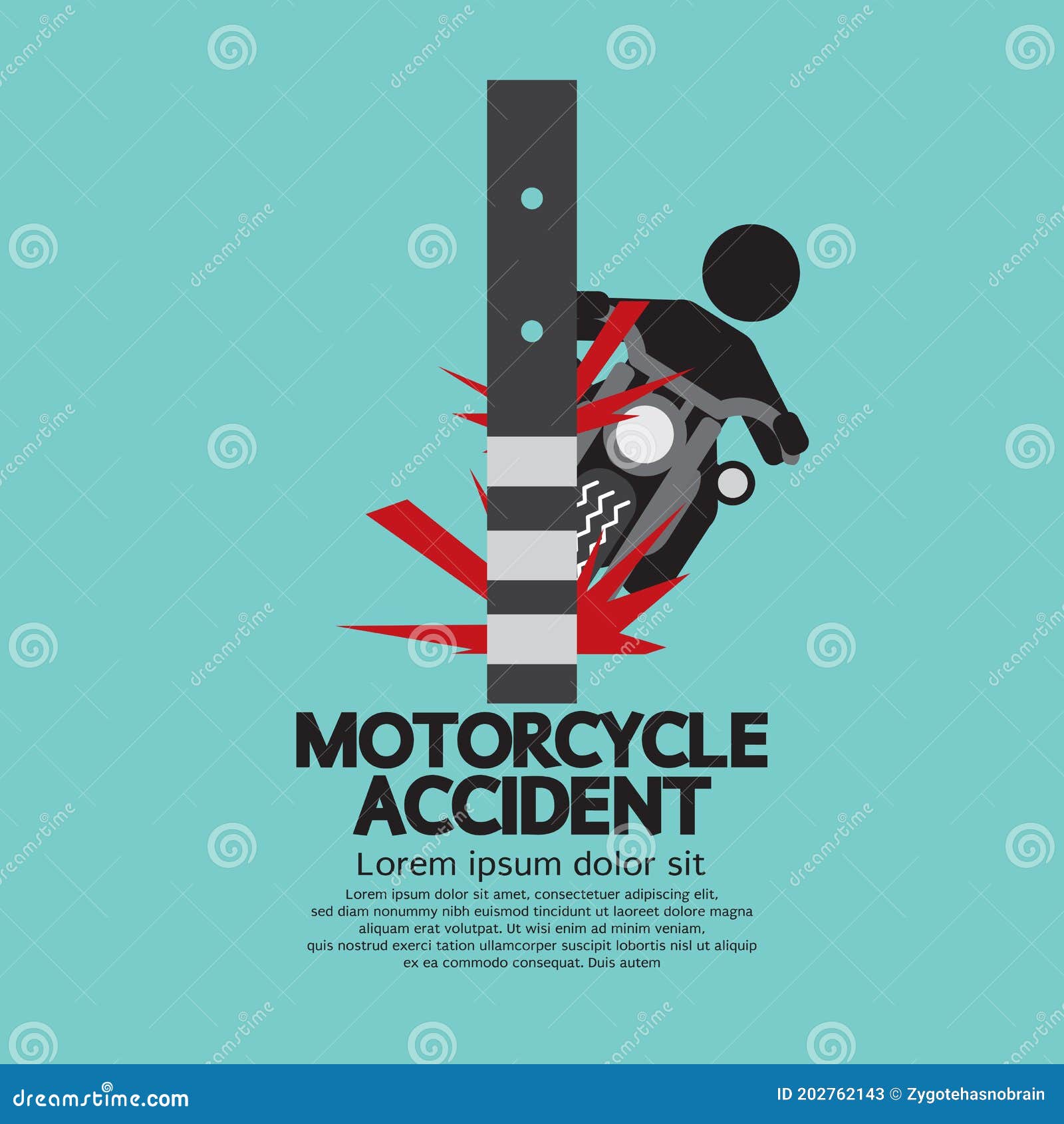 Motorcycle Accident Vector Icon Isolated On Transparent Background ...