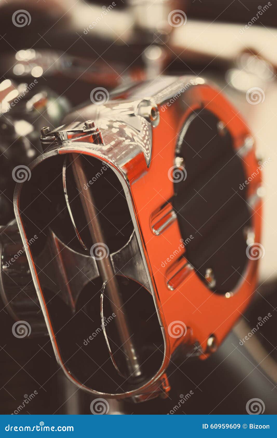 Motorcycle air filter stock image. Image of shiny, engine - 60959609