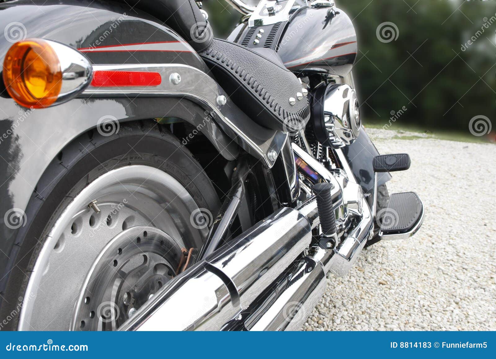 Motorcycle from back editorial stock photo. Image of cycle - 8814183