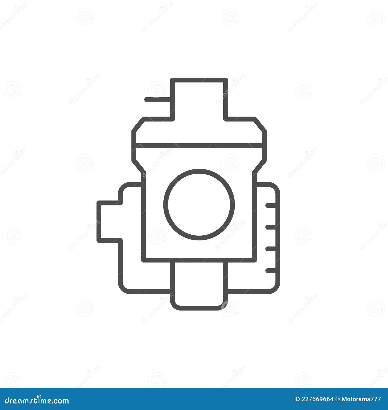 Carburetor Cartoon Vector | CartoonDealer.com #231517609