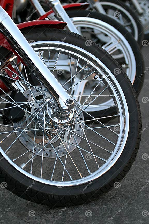 Motorcycle Chrome stock image. Image of bike, path, chopper - 271867