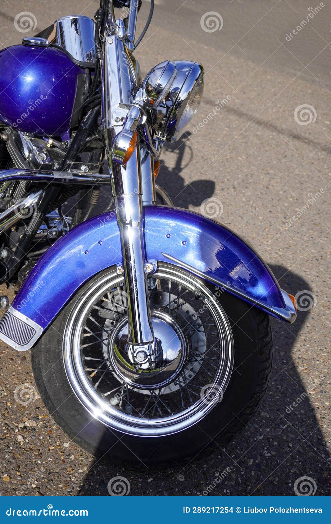 Motorcycle Close-up from Different Sides, Separate Parts of the ...