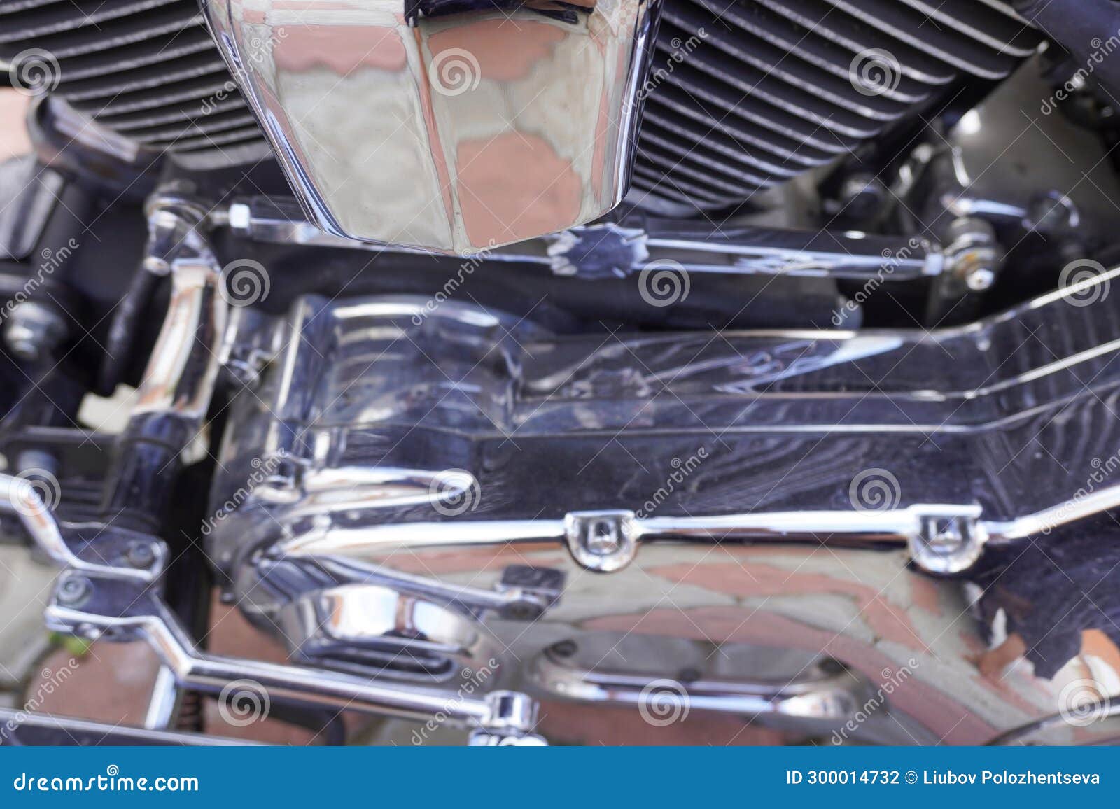 Motorcycle Close-up from Different Sides, Separate Parts of the ...