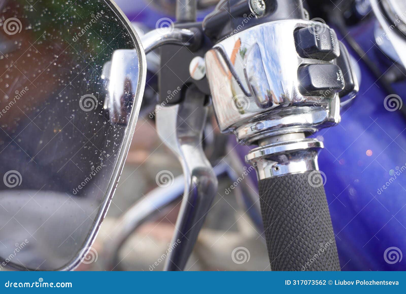 Motorcycle Close-up from Different Sides, Separate Parts of the ...
