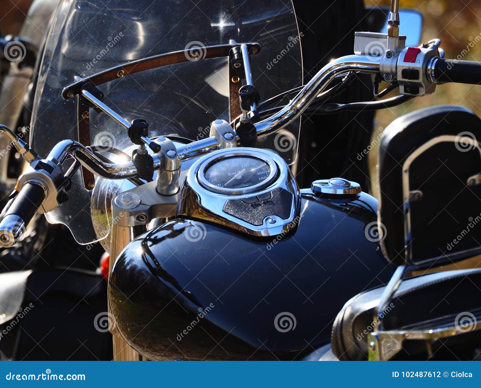 Motorcycle dashboard stock photo. Image of indicate - 102487612