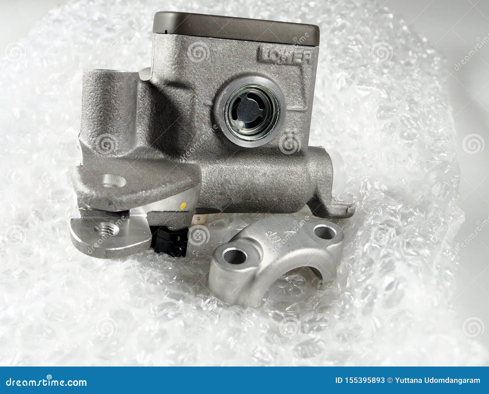 Motorcycle Disc Brake Pump Oil Pump Stock Image - Image of bike, pump ...