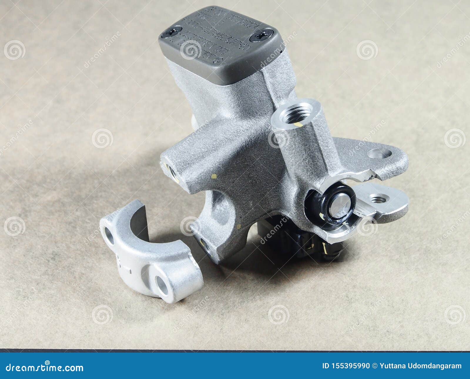 Motorcycle Disc Brake Pump Oil Pump Stock Photo - Image of technology ...