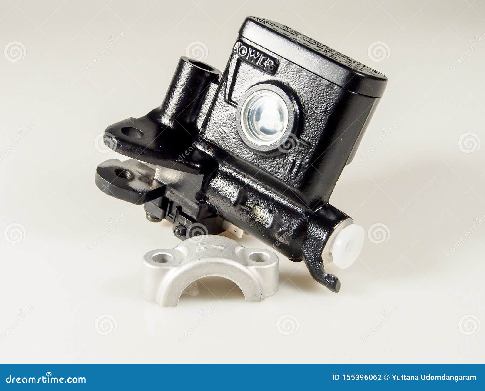 Motorcycle Disc Brake Pump Oil Pump Stock Photo - Image of motorcycle ...