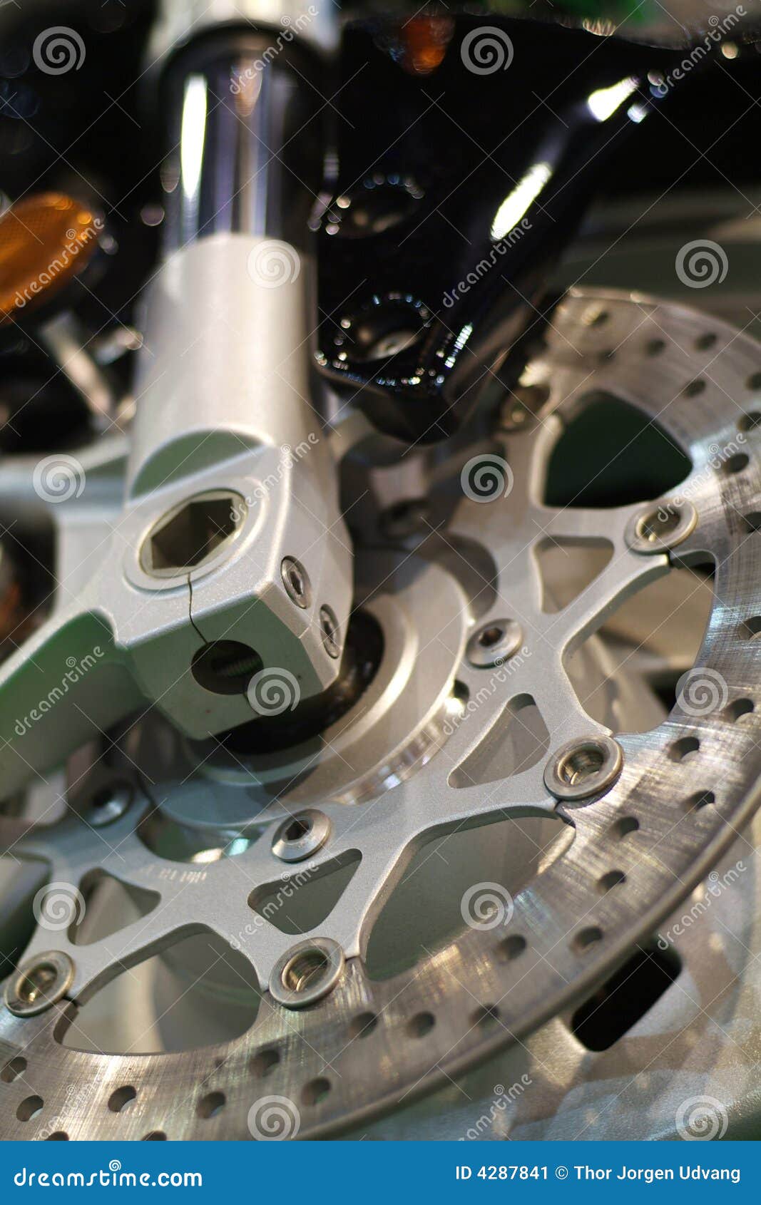 Motorcycle disk brake stock image. Image of motorcycle - 4287841