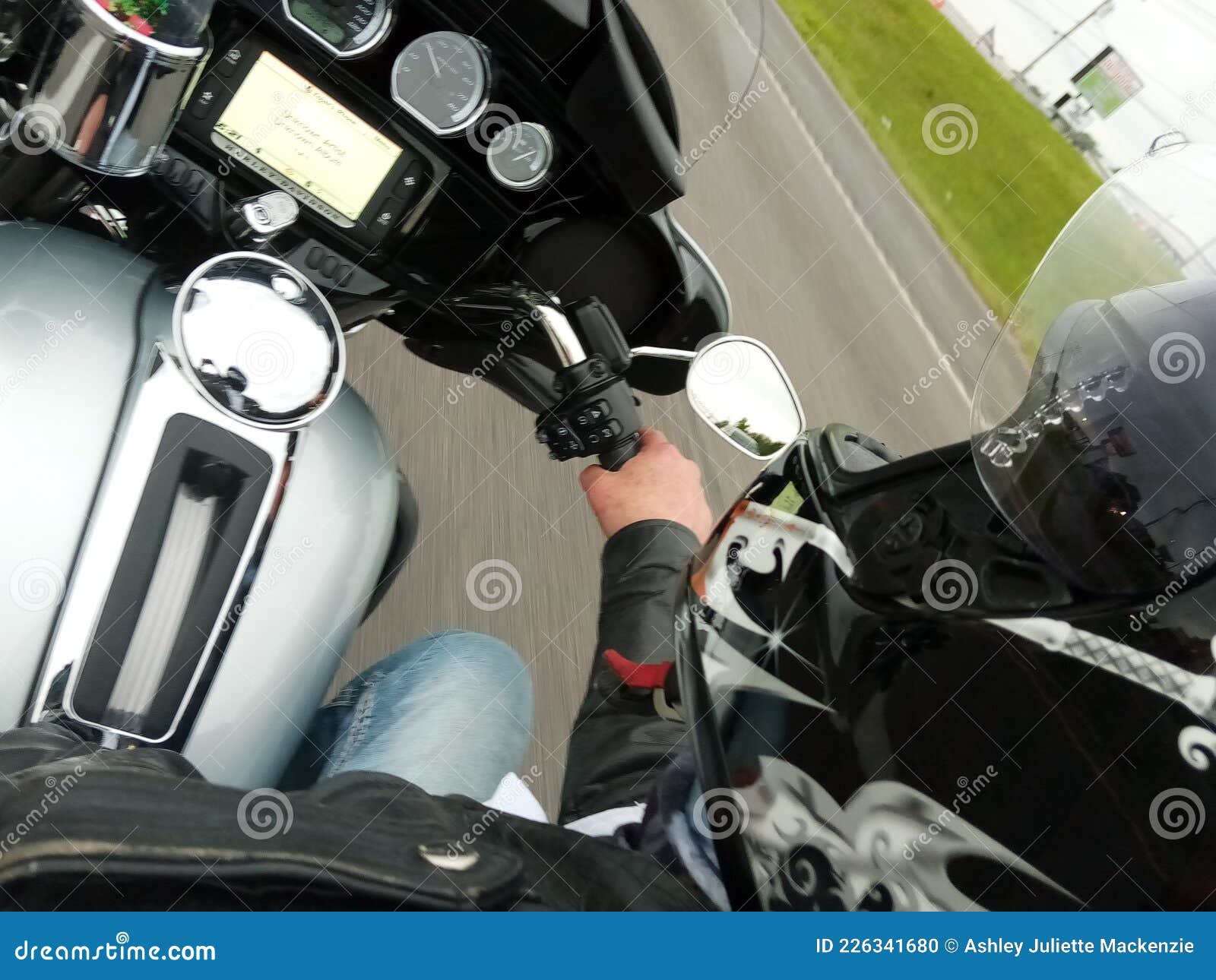 Motorcycle Driving Fast Leather Stock Photo - Image of motorcycling ...