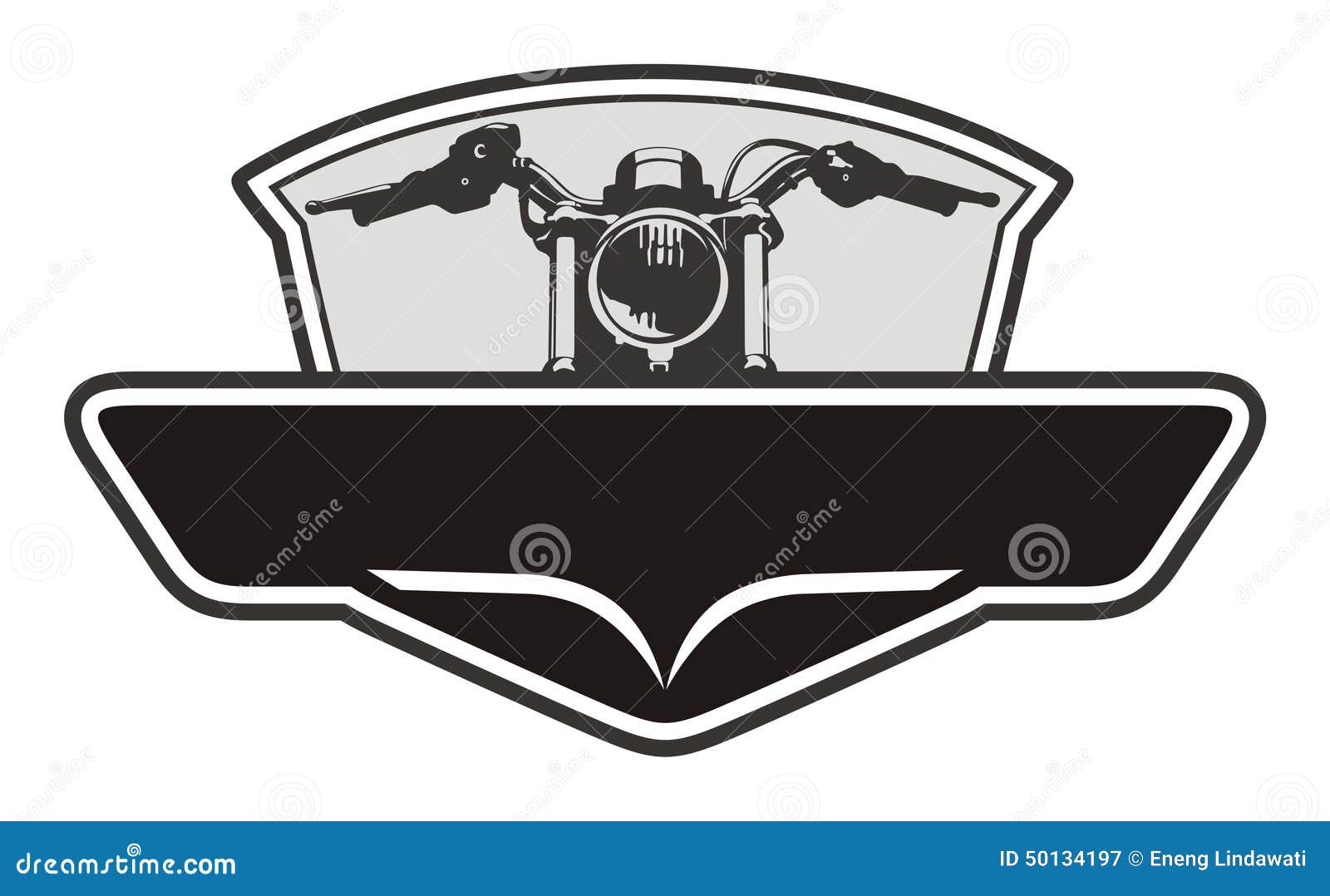 Motorcycle emblem stock illustration. Illustration of motorsport - 50134197