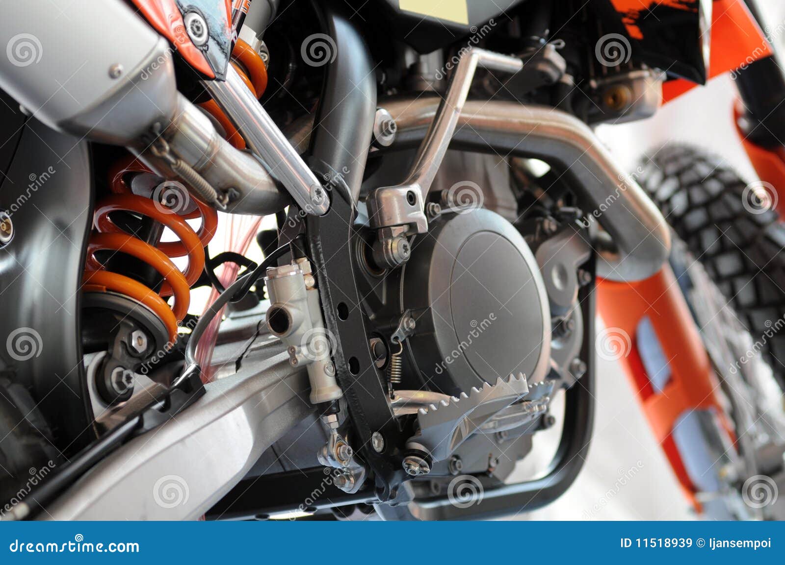 Motorcycle engine stock image. Image of studio, vehicle - 11518939